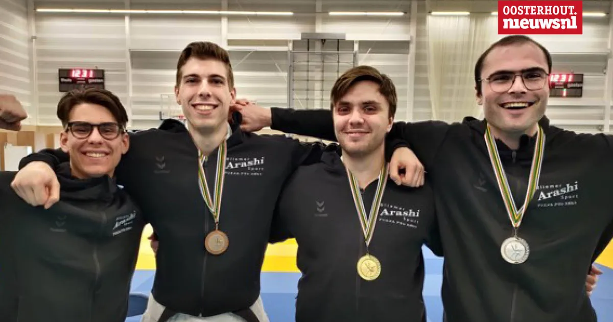 Roel van Gool opnieuw Zuid-Nederlands judo kampioen judo