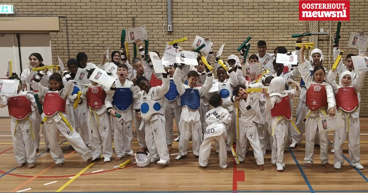Taekwondo Oosterhout sluit seizoen sportief af met clubkampioenschappen ...