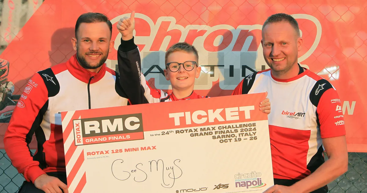 Cees Muys verovert ticket voor tweede deelname aan Rotax Max Grand Finals