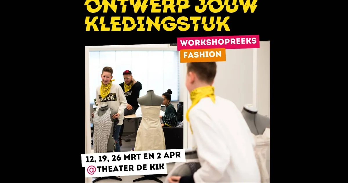 Workshopreeks: Maak je eigen kledingstuk