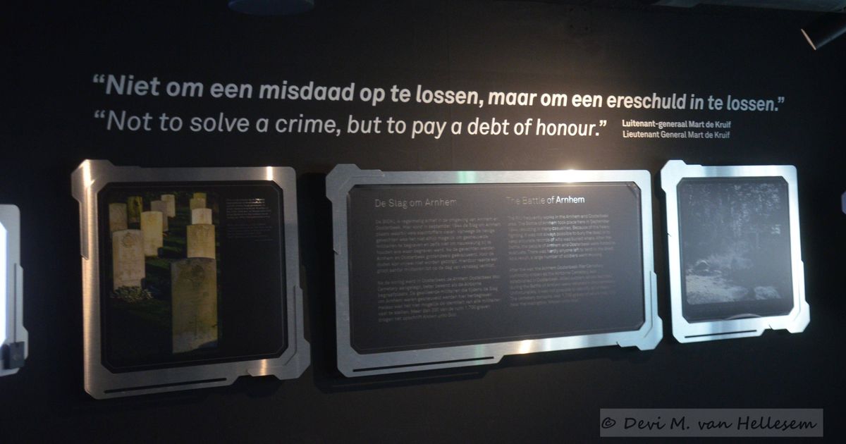 Indrukwekkende expositie over het werk van de BIDKL in Airborne Museum