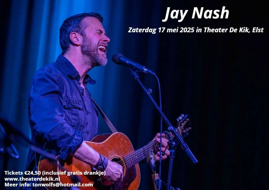 Jay Nash (zanger The Contenders) in De KiK