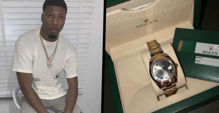 JoeyAK geeft zijn vaste clipmaker een Rolex voor zijn verjaardag (VIDEO)