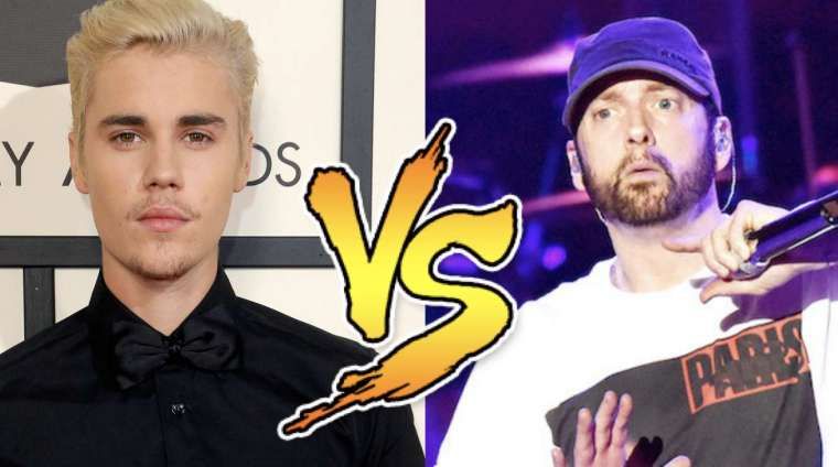 Justin Bieber haalt uit naar Eminem