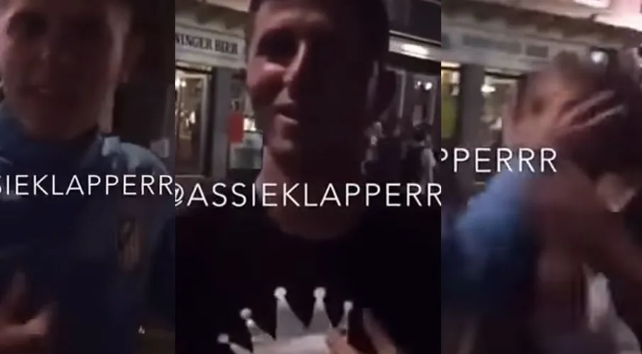 Rapper Alemba geeft Armoowasright een platte hand in zijn gezicht!