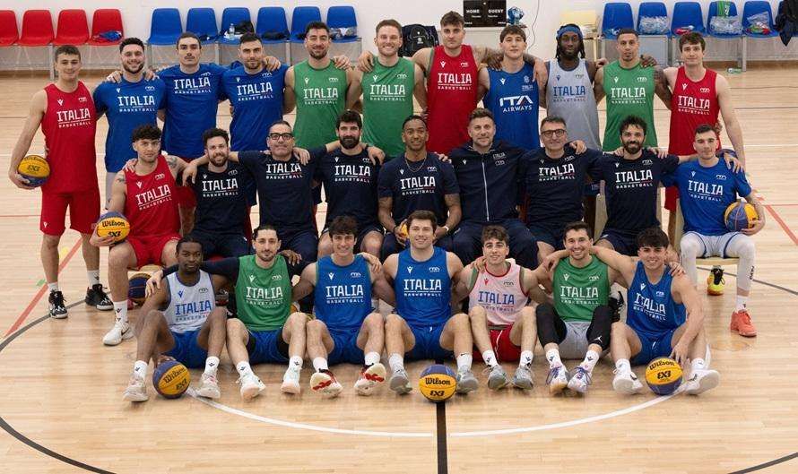 Italia 3x3 Open M - Europe Cup Qualifier 2025, i convocati per Kosice