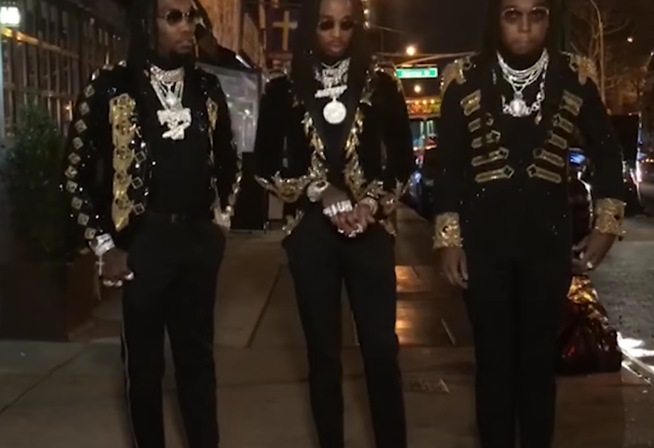 De mannen van Migos evenaren 50 jaar oud record van The Beatles