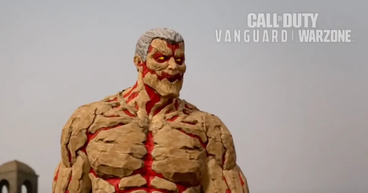 Call of Duty slaat handen in een Attack on Titan en dropt trailer