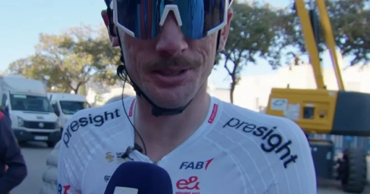 "Es gibt mehr als nur uns im Rennen, die die Etappe oder die ...