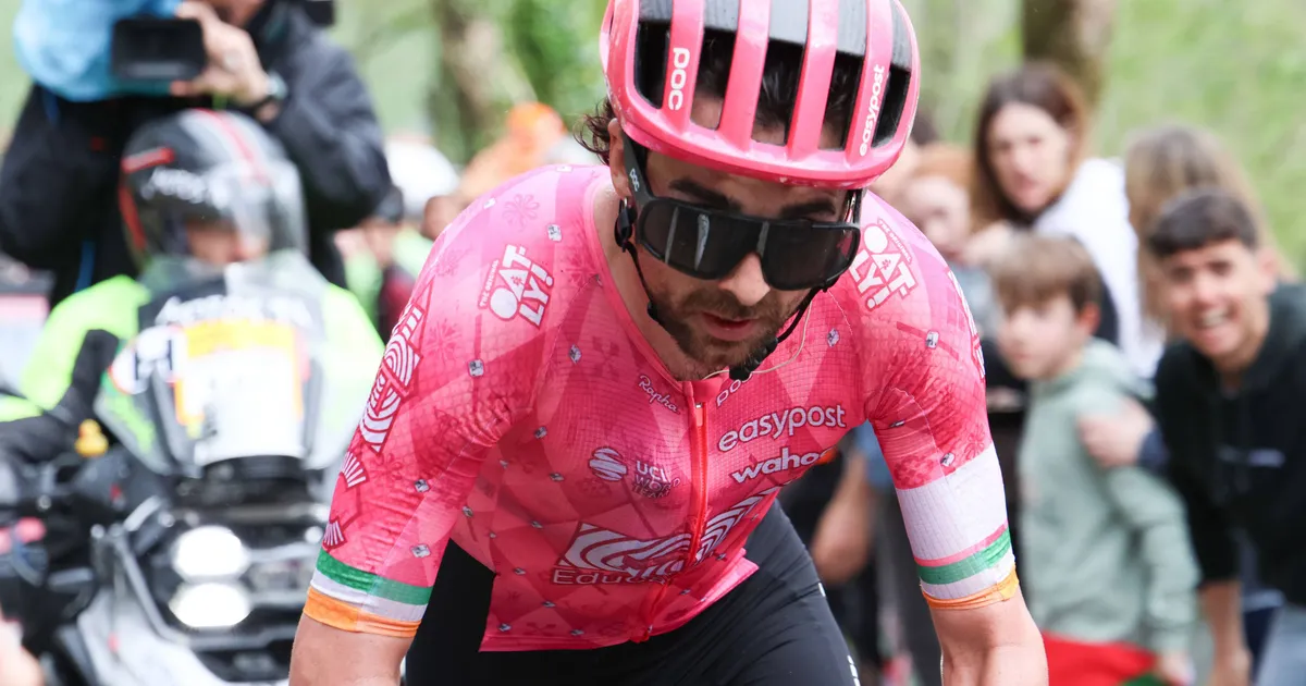 Neilson Powless erklärt Ben Healy's Amstel Podestplatz Fehlschlag ...