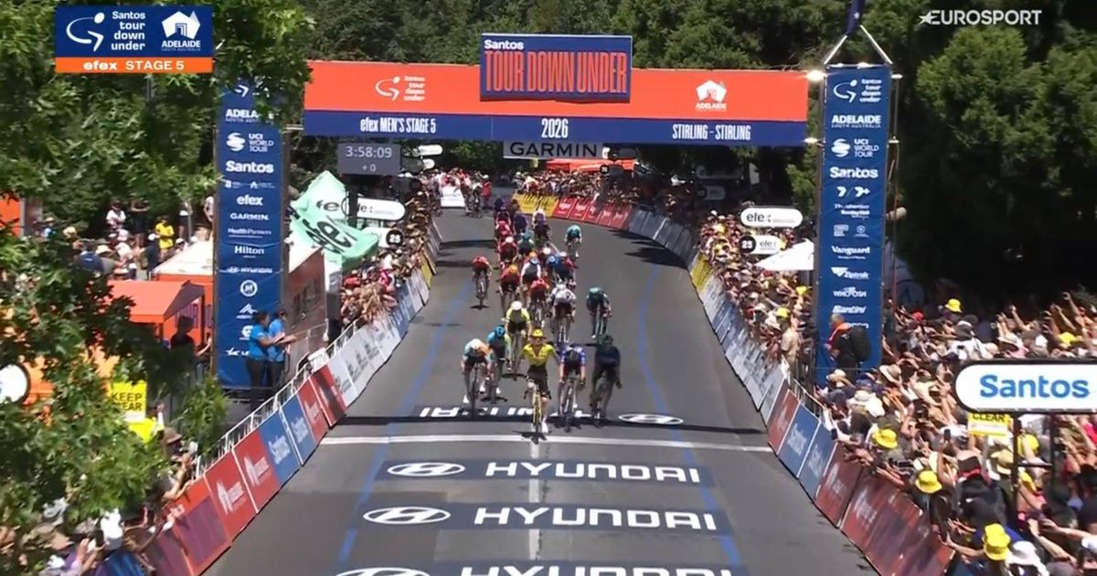 Tour Down Under 2026 Etappe 5 Stirling Sprint und GC-Drama entschlüssel