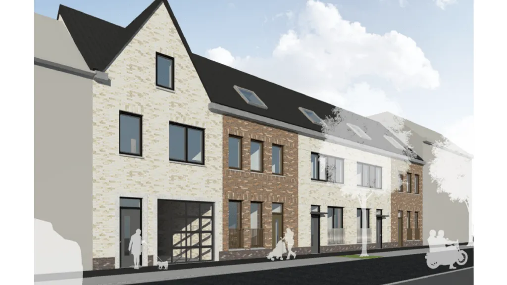 Plan Truuj Bolwater: nieuwbouw in de Ginkelstraat