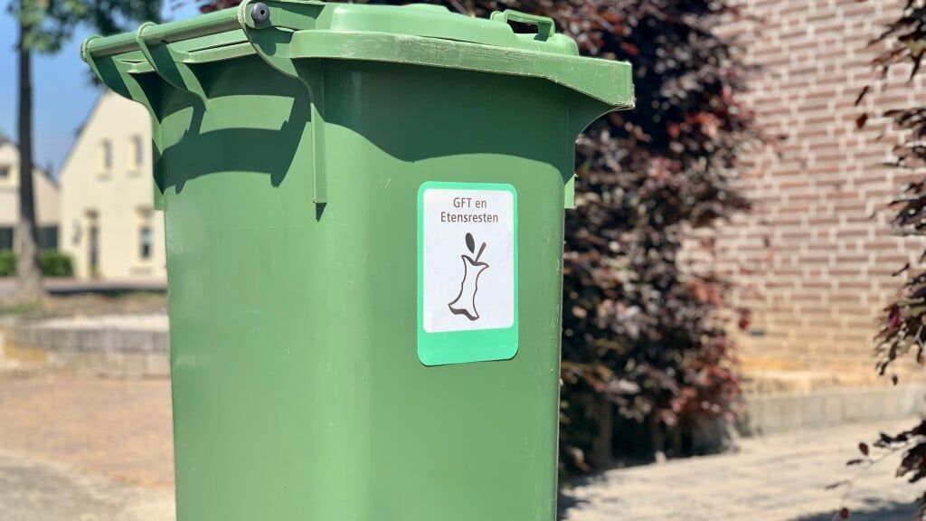 Hoe voorkom je maden in de groene GFT container?