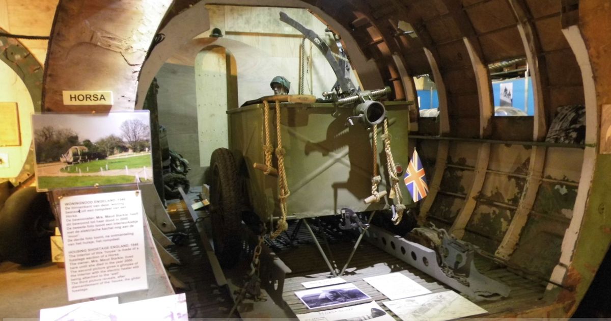 Paasweekend 2024-opening van het Glider Museum in Wolfheze