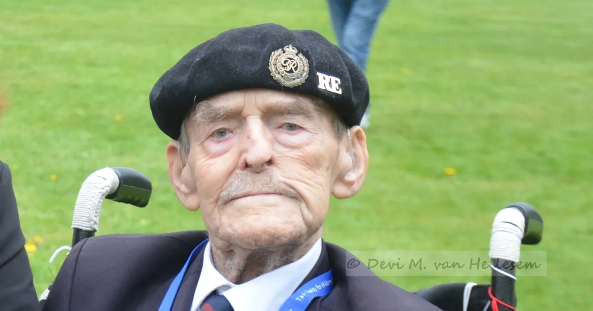 WO2 veteraan Major Edwin (Ted) Hunt overleden