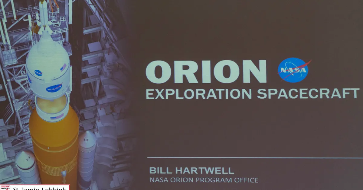 Lezing Bill Hartwell, hoofd van het NASA's Orion Programma bij Het ...