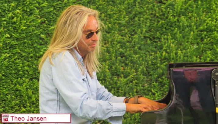 Jan Vayne op Moederdag in de Oranjerie te Dieren