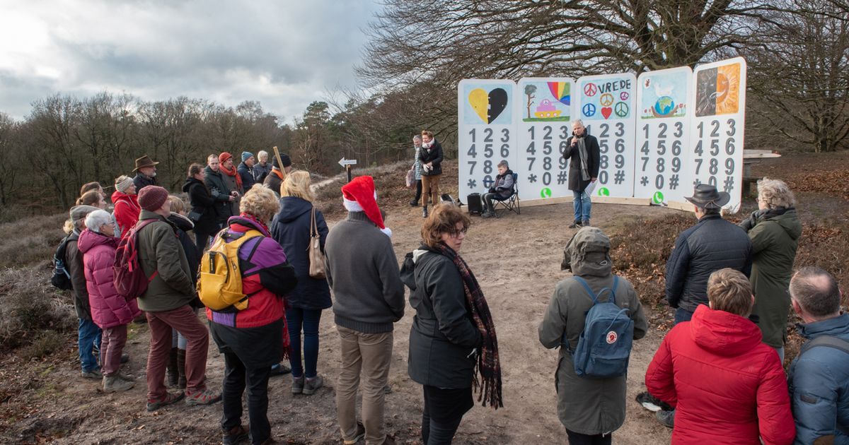 Posbank Kerstwandeling 2022 ook in trek bij gezinnen