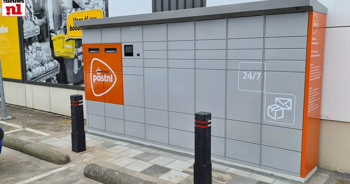 Nu ook een PostNL pakket- en briefautomaat in Velp