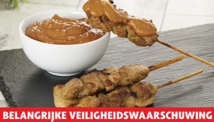 Diverse verpakkingen van Padifood zijn niet luchtdicht verpakt! NIET Eten!