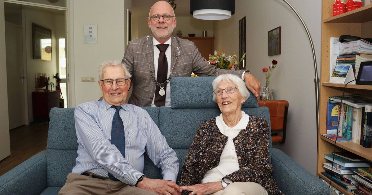 Nell en Johan de Schipper vieren 65-jarig huwelijk