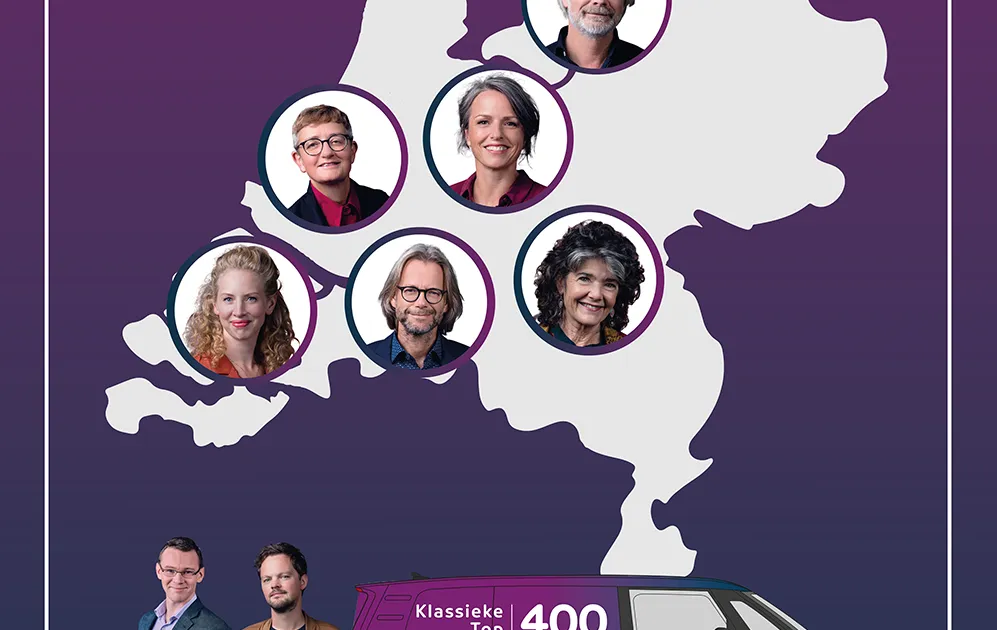 NPO Klassiek Stembus rijdt door Nederland voor Klassieke Top 400