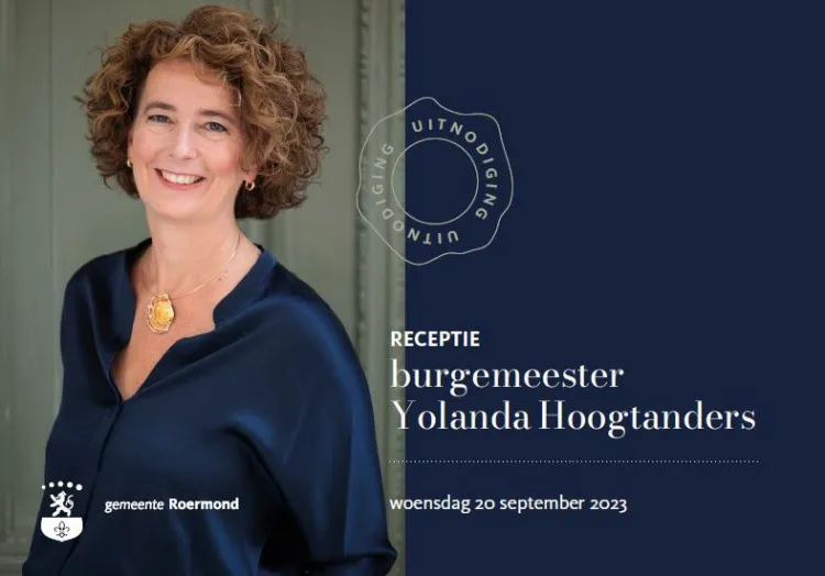 Receptie burgemeester Yolanda Hoogtanders