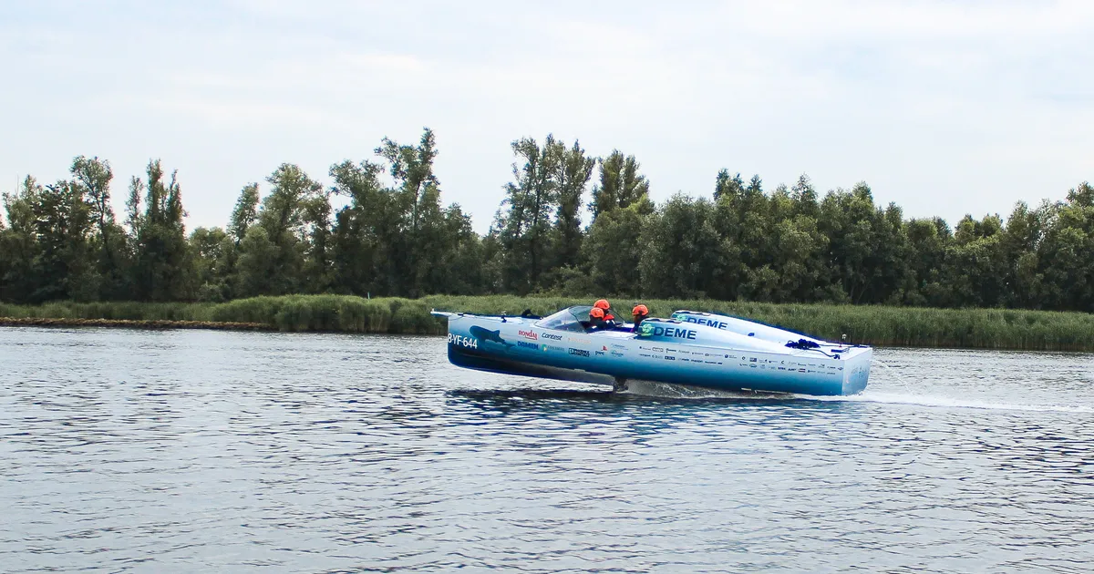 Onno Schreurs uit Roermond strijdt met waterstofboot van 4 tot 9 juli ...