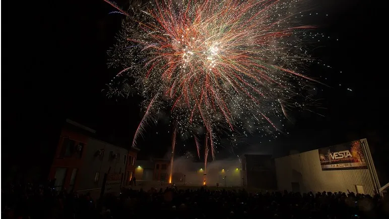 Jaarlijkse vuurwerkshow schuift een stukje op