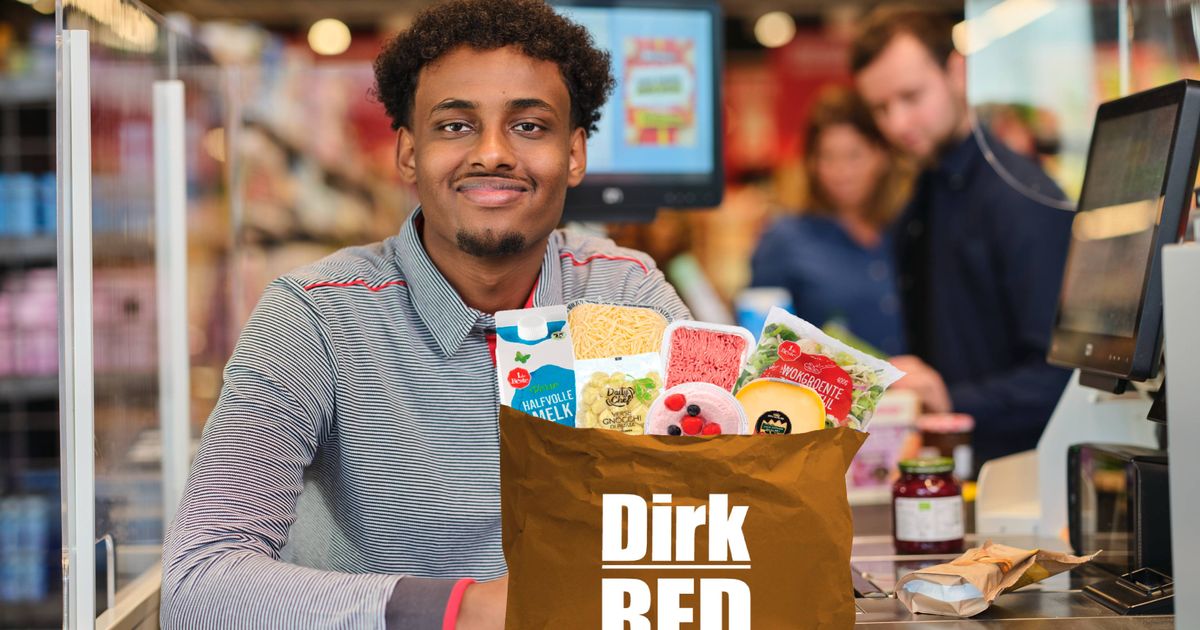 Dirk introduceert RED-tas in alle supermarkten