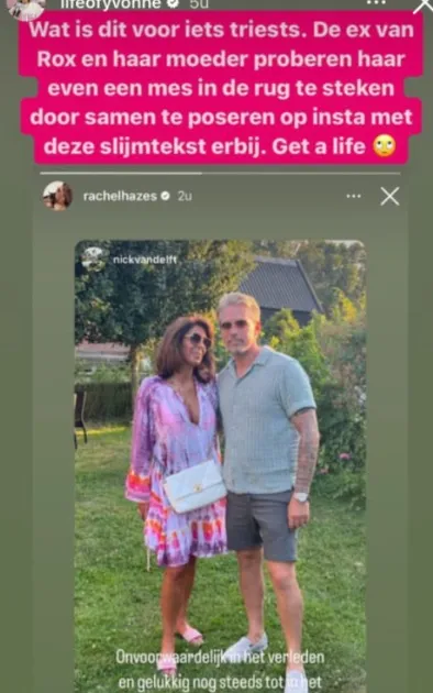 Rachel steekt weer mes in de rug van Roxeanne