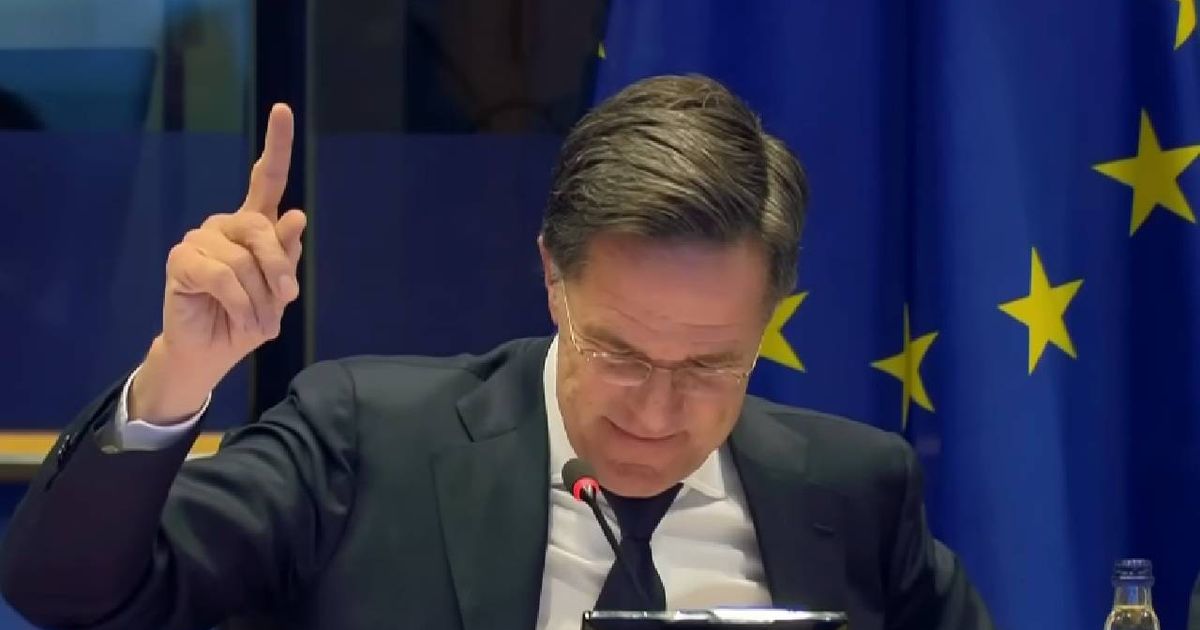 Rutte heeft belangrijke boodschap voor alle Europeanen