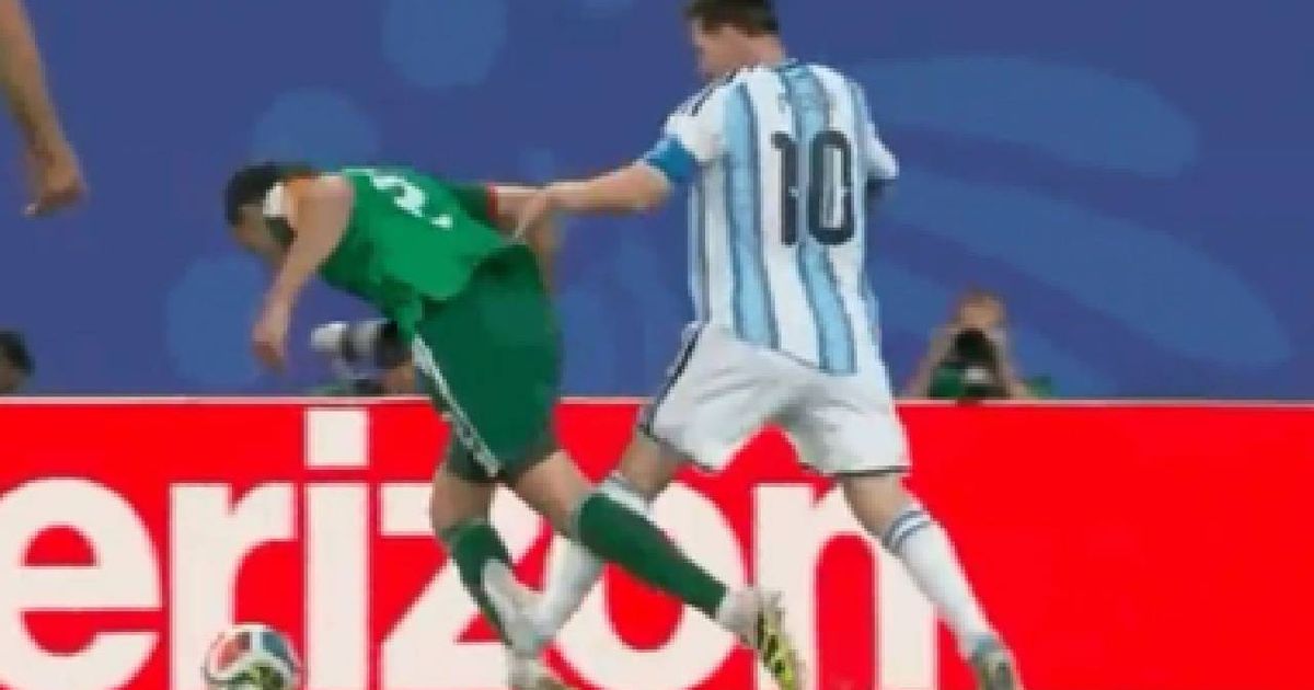 Hierom kreeg Messi mogelijk geen rood na zware overtreding