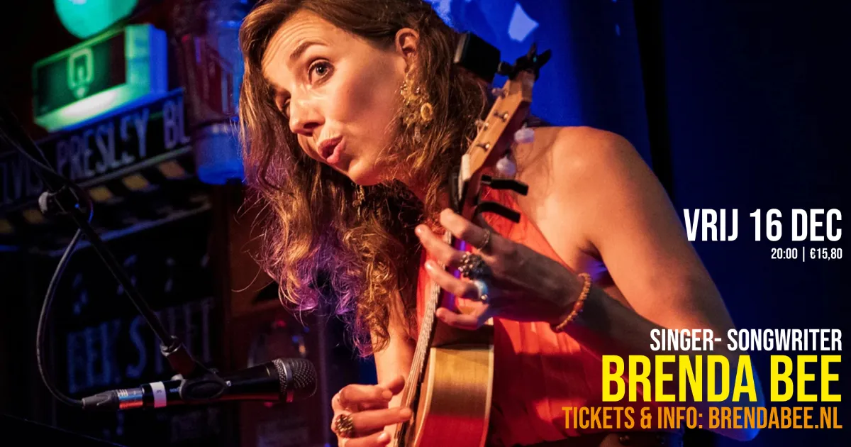 Brenda Bee doet Pitboel Theater aan tijdens solotour