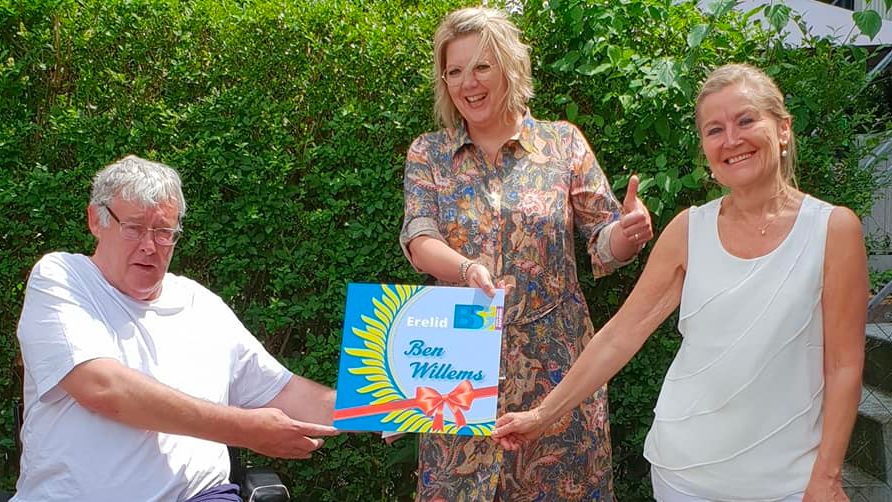 Ben Willems benoemd tot erelid ondernemersvereniging BSG