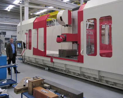 Nieuwe freesmachine voor Zandstra Metaalbewerking in Geleen