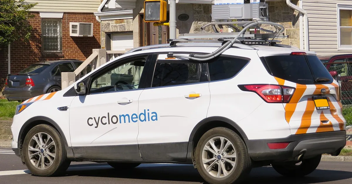 CycloMedia maakt foto's in onze gemeente