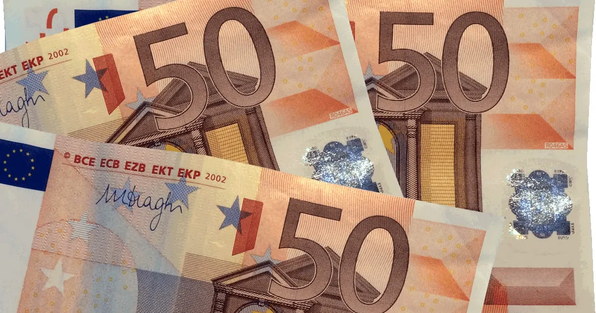 Minder valse eurobiljetten in Nederland