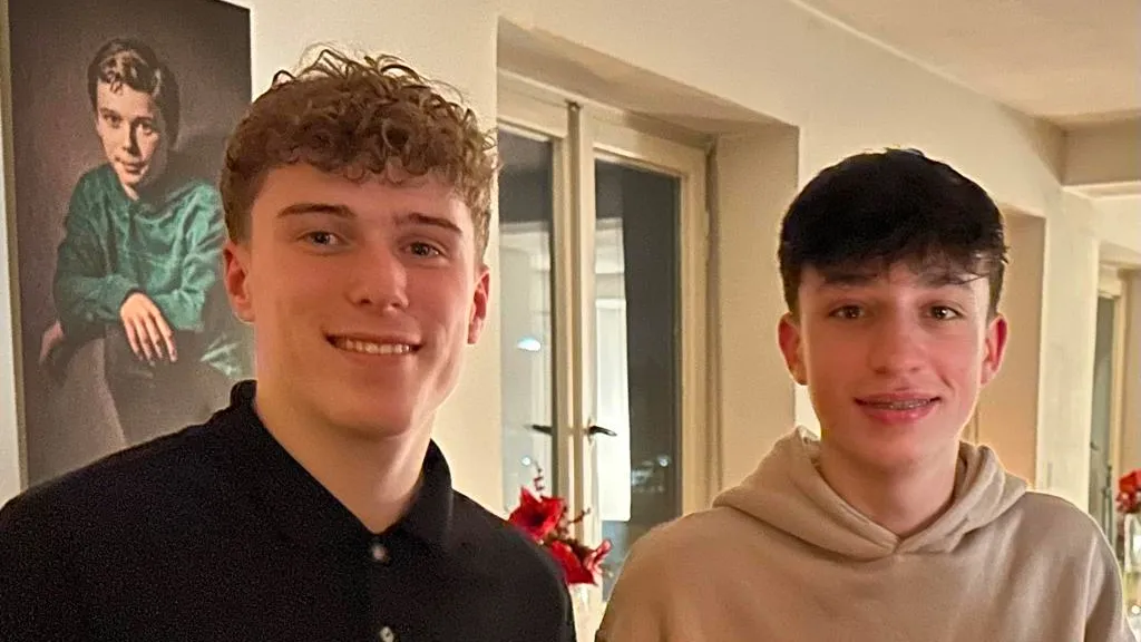 Een mooi gebaar van vriendschap