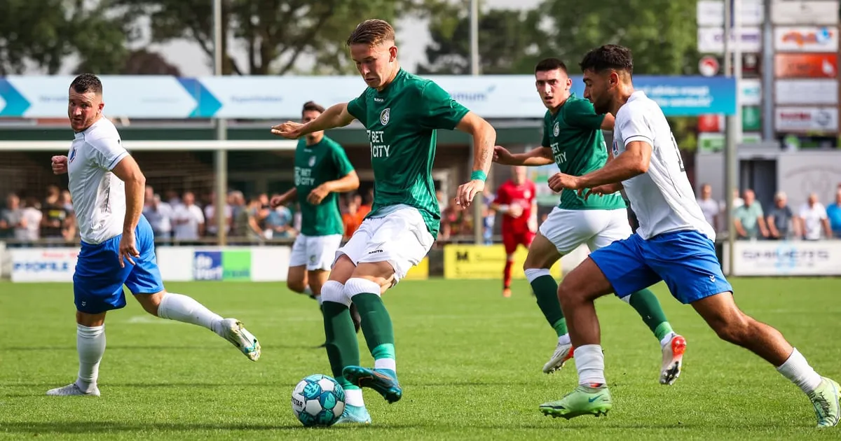 Fortuna Sittard oefent tegen Team VVCS bij Eindse Boys