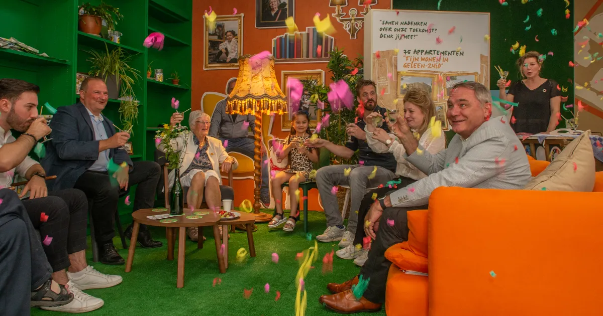 De Zuidkamer - huiskamer van Geleen-Zuid - is open