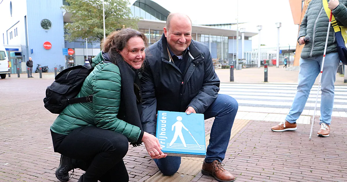 Dag van de witte stok: houd de lijn vrij!