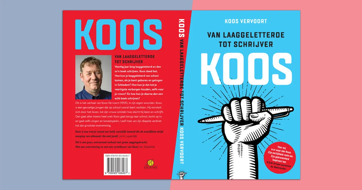 KOOS – van laaggeletterde tot schrijver