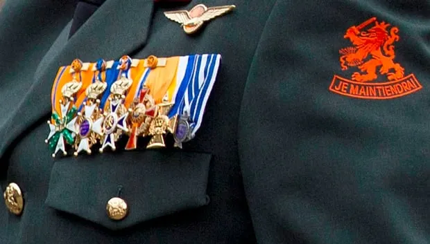 Koning Willem Alexander bij viering 50 jaar NAVO-HQ Brunssum