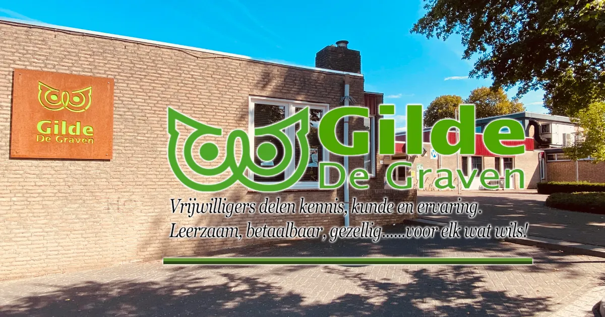 Eerste nieuwsbrief Gilde de Graven is uit