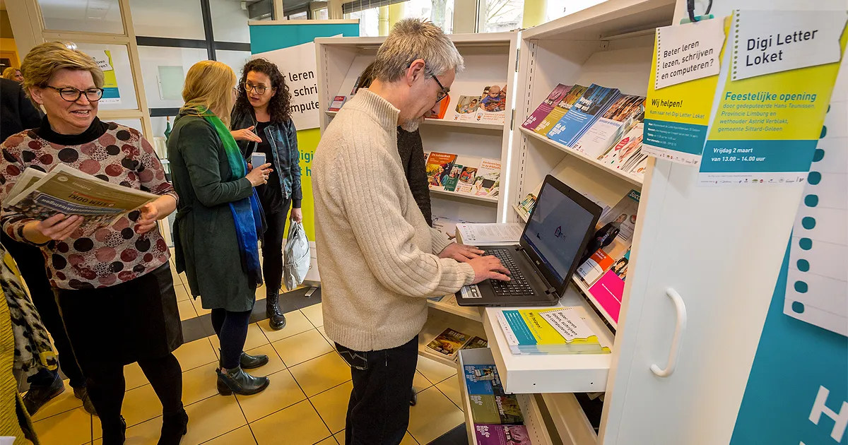 Start pop-up Digi Letter Loket