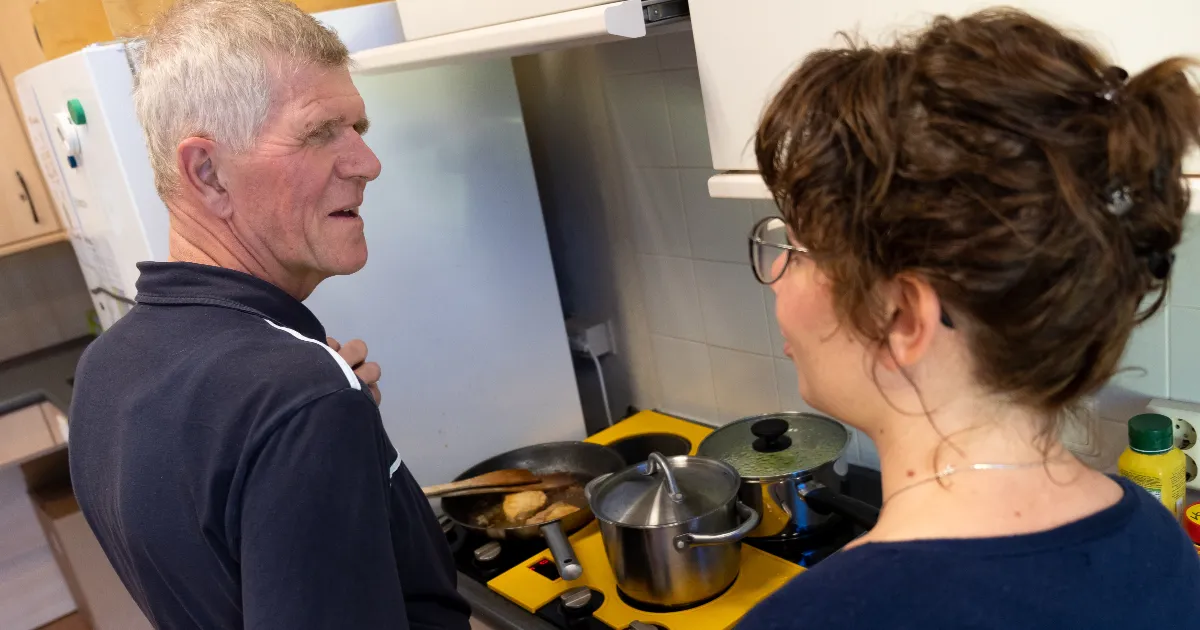 Koninklijke Visio: Koken voor slechtziende en blinde mensen in Sittard