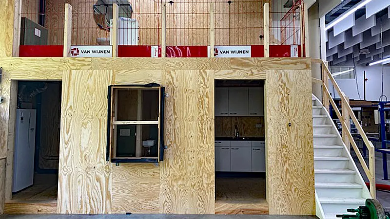 Opening van uniek Tiny House op het DaCapo College in Sittard