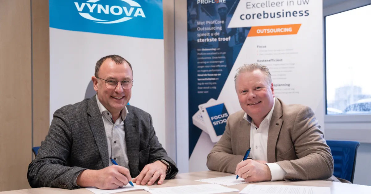Vynova Beek kiest voor ProfCore Outsourcing