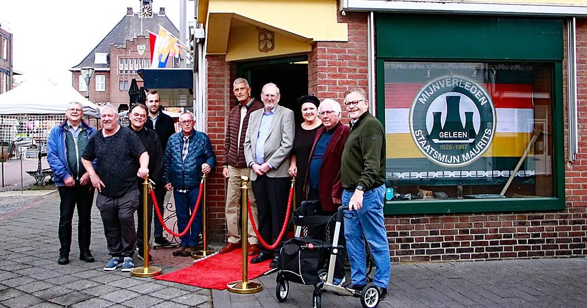 Informatiepunt Mijnverleden geopend in centrum Geleen